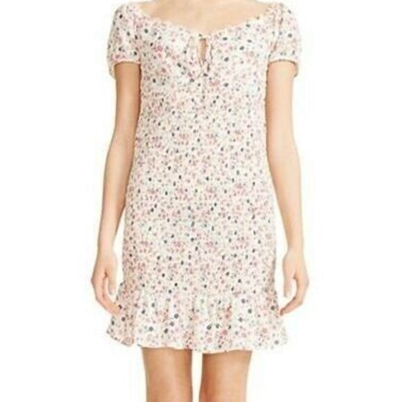 Madden Girl | Dresses | Madden Girl Womens Smocked Floral Print Short ...